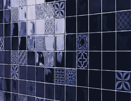 Urban Atelier Cobalt | Ceramic Tile | 100mm x 100mm x 9mm | Gloss ...